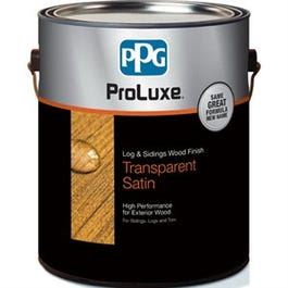 ProLuxe Log & Siding Wood Finish, Transparent Cedar, 1-Gallon ...