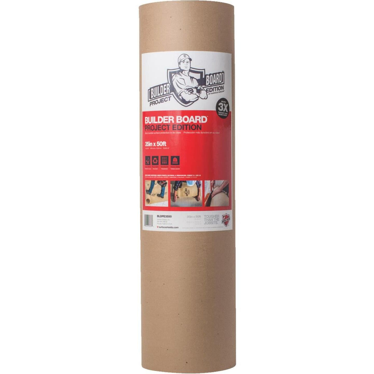 Surface Shields Builder Board Project Edition 35 In. x 50 Ft. Floor ...