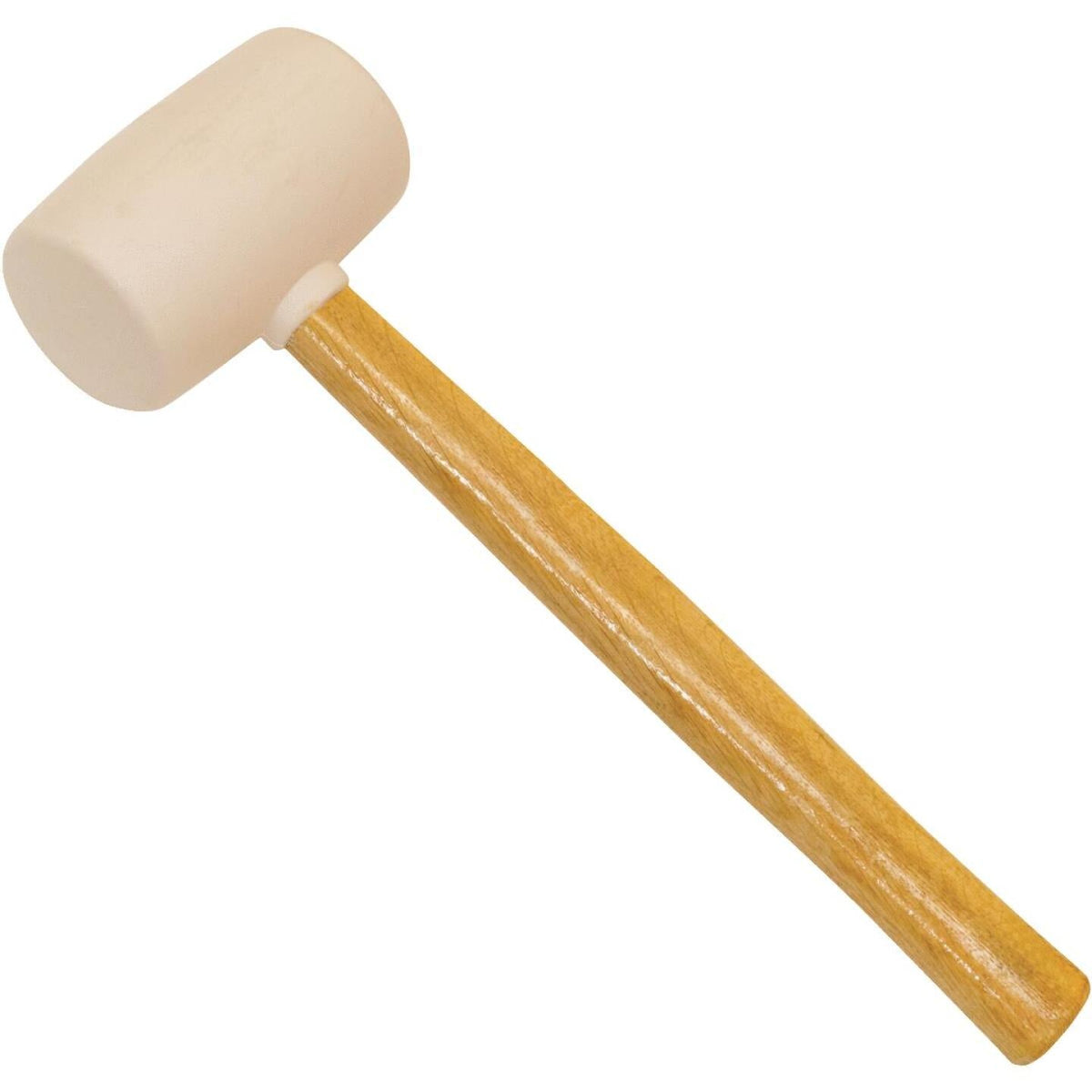 Great Neck 16 Oz. White Rubber Mallet with Wood Handle - Oklahoma City ...